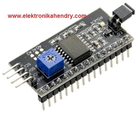 Arduino Part Running Teks LCD X Dengan Modul I C ELEKTRONIKA HENDRY
