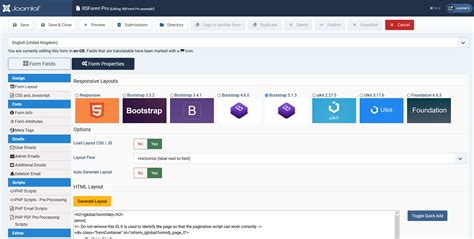 Joomla Form Builder And Manager Rsformpro