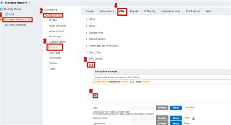 howto aruba via flomain networking