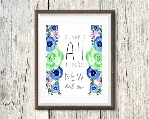All Things New Fine Art Print Tru Original