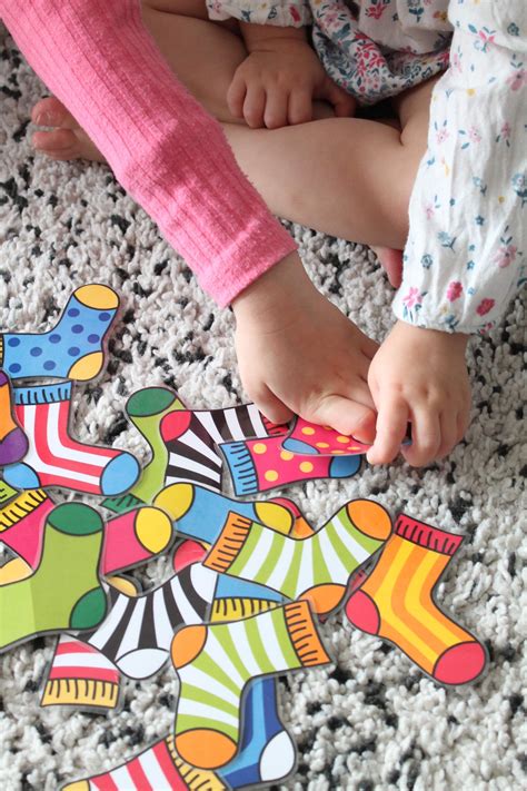 Matching Socks Game Free Printable Artofit