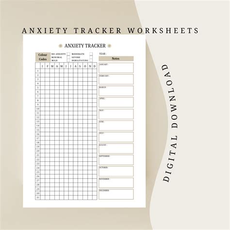 Anxiety Worksheets Self Love Therapy Self Help Pdf Anxiety