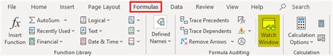 watch window in excel how to add watch window in excel examples