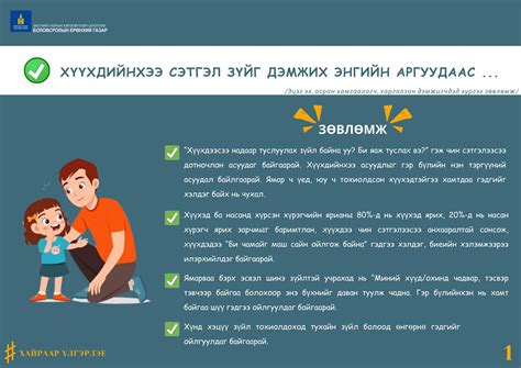 Боловсролын ерөнхий газар ХҮҮХДИЙНХЭЭ СЭТГЭЛ ЗҮЙГ ДЭМЖИХ ЭНГИЙН