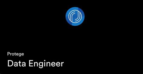 Data Engineer At Protege
