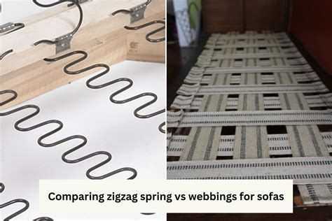 Comparing Zigzag Spring Vs Webbings As Sofa Suspensions Cozylant