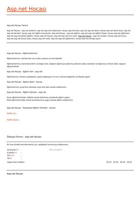Pdf Aspnet Hocasi Dokumentips