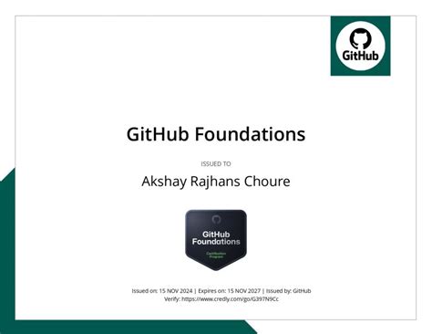 Akshay Choure On Linkedin Github Versioncontrol Learningjourney
