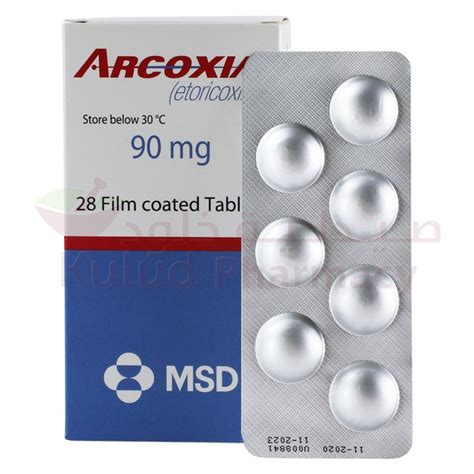 Arcoxia Tablet 90 Mg 28 Tab Kulud Pharmacy