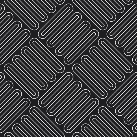 Seamless Line Pattern Vector Images Over