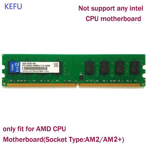 New Single 4gb Ddr2 800 800mhz Pc2 6400 Ddr2 667 667mhz Pc2 5300 16 Chip 240pin Desktop Memory