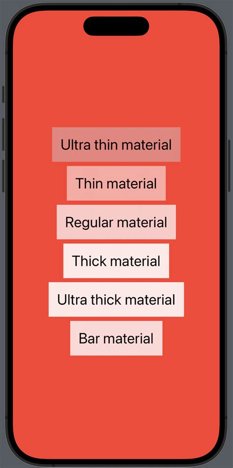 Swiftui Material How To Use Material