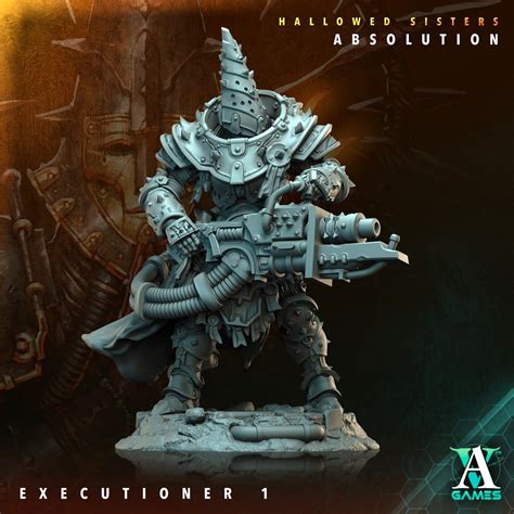 Executioner 5 Poses By Archvillain Games Dandd Unpainted Resin Mini