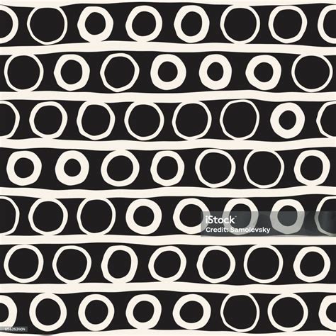 벡터 원활한 아이가 패턴입니다 흑백 손으로 그린 도형 질감 0명에 대한 스톡 벡터 아트 및 기타 이미지 0명 거친 검은색