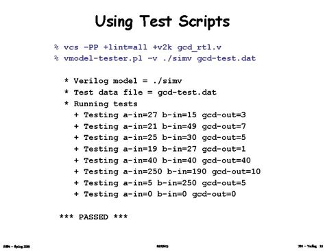 Tutorial 1 Verilog Simulation Toolflow Ps V I Tutorial 1 Verilog Simulation Toolflow Ps V I