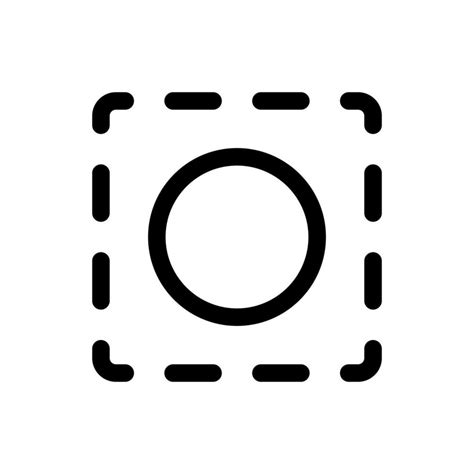 Object Selection Tool Icon In Trendy Flat Style Isolated On White