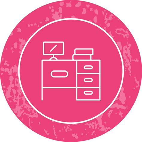 Desk Vector Icon 19078417 Vector Art At Vecteezy