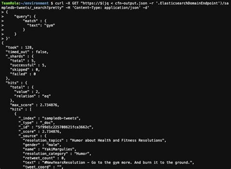 使用amazon elasticsearch service在amazon documentdb 兼容mongodb 的数据上运行全文搜索