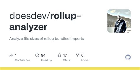 Github Doesdevrollup Analyzer Analyze File Sizes Of Rollup Bundled