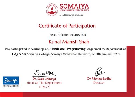 Kunal Shah On Linkedin Hello Connections I Am Happy To Share My R Programming For Data Science