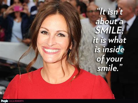 Julia Roberts Sara Smile Just Smile Acting Quotes Movie Quotes
