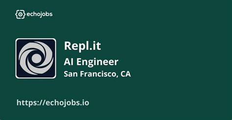 repl it is hiring ai engineer usd 160k 250k [san francisco ca] [go