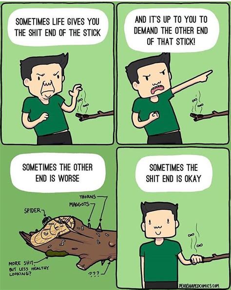 Shit End Of The Stick Rwholesomememes