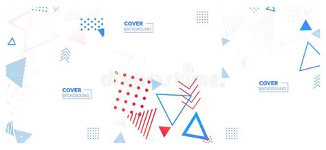 Modern Abstract Covers Set Minimal Covers Design Colorful Geometric Background Stock Vector