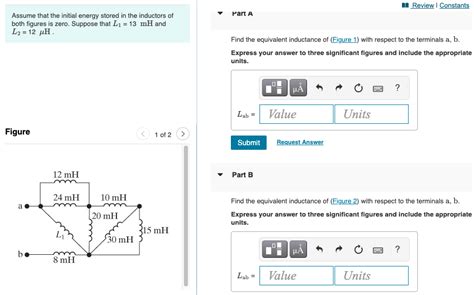 Solved Review Constants Part A Assume That The Initial Chegg