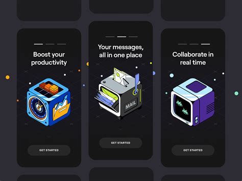 Hint Onboarding Screens For Language Learning Application Onboarding App App Interface
