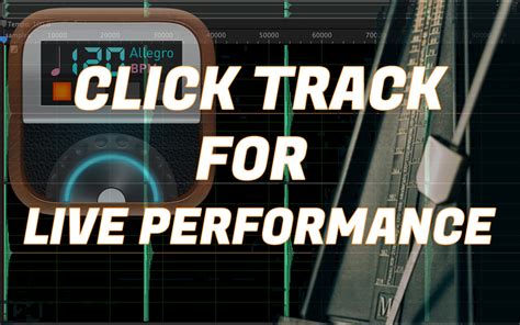Click Track For Live Performance Keyboard Waves