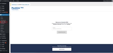 Packlink PRO Woocommerce Extension Plugin Documentation WooCommerce