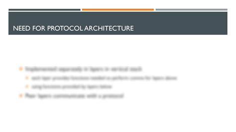 SOLUTION Computer Networks 1 Lecture 02 Protocol Architecture Studypool