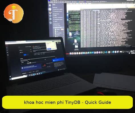 Khóa Học Miễn Phí Tinydb Quick Guide Nhận Dự án Làm Có Lương Tổng Hợp Trung Tâm đào Tạo