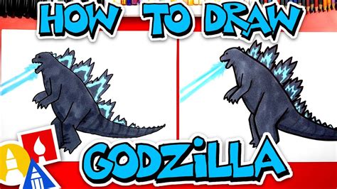 How To Draw Godzilla Tutorial Perspectivenumber Moonlightchai