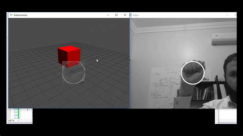 Haarcascade Gesture Detection Using Opencv And Opengl Youtube