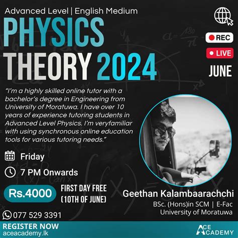 2024 Physics English Medium [june] Ace Academy