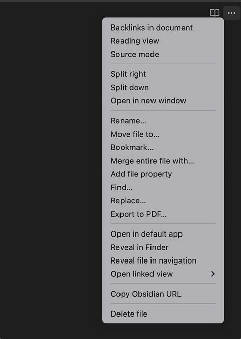 Cant See Icons On Context Menu Help Obsidian Forum