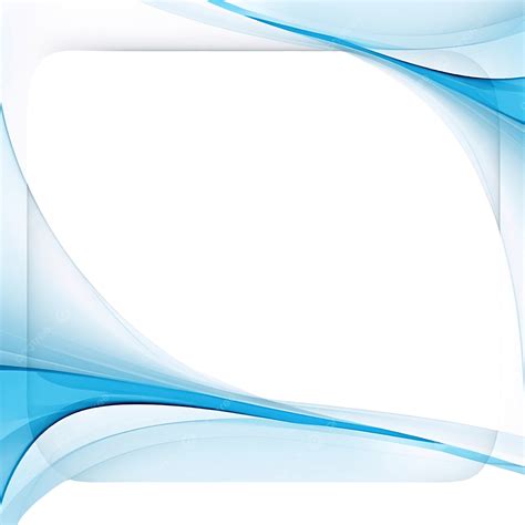 Abstract Background With A Blue Frame Abstract Blue Ball Png