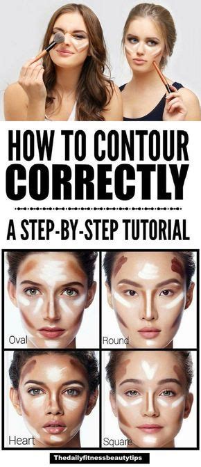 How To Contour And Highlight For Your Face Shape In Easy Steps Artofit