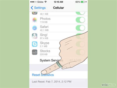 How To Check Data Usage On An IPhone 5 Steps With Pictures
