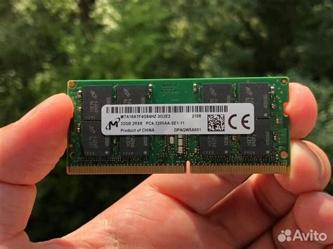 Память для ноутбука 32 гб 3200 Ddr4 купить в Москве | Электроника | Авито