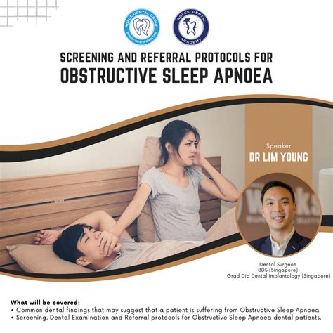 Screening And Referral Protocols For Obstructive Sleep Apnoea Royce