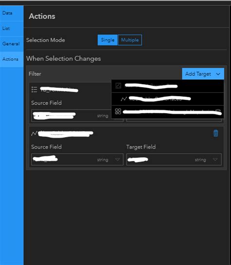 Actions Based On Map Selection Issues Esri Community