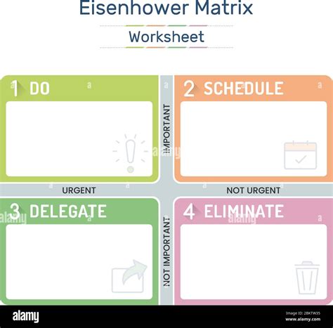 Eisenhower Matrix Urgent Important Matrix Prioritize Task Task Management Project Management