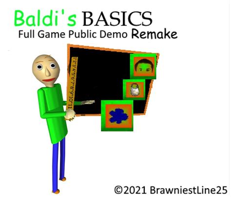 Baldis Basics Full Game Public Demo Remake By Makbak2019