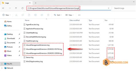 How To Configure Log File Settings For The Intune Management Extension