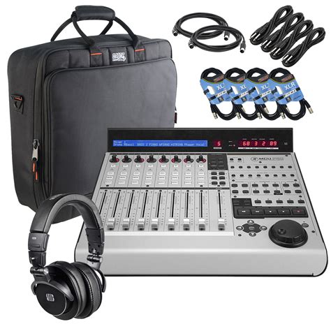 Mackie MCU Pro Control Surface G MIXERBAG Bag Presonus HD XLR Cables Midi