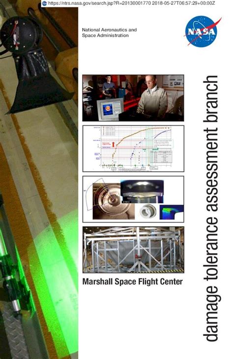 PDF Damage Tolerance Assessment Branch NASA Infrared Thermography Of The Damage