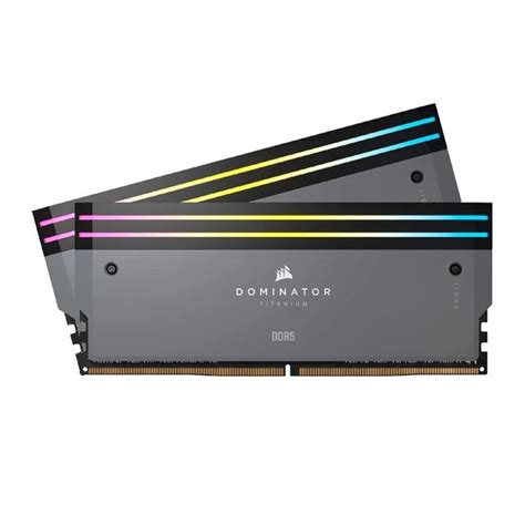 قیمت و خرید رم کورسیر مدل Dominator Titanium Rgb Amd Expo ظرفیت 64gb 32gbx2 فرکانس 6000 مگاهرتز